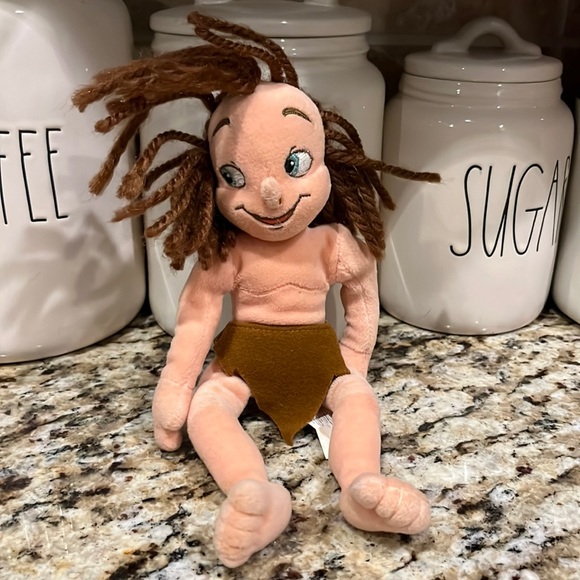 Disney | Toys | Vintage 999 Disney Store Tarzan Plush Beanie Bean Bag ...